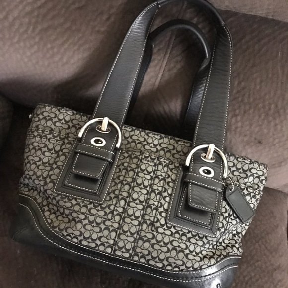 Coach | Bags | Vintage Coach Soho Mini Signature Tote Bag | Poshmark